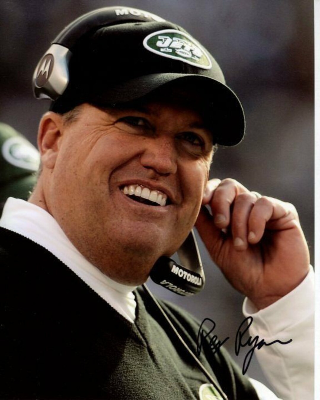 Rex Ryan Signed Autographed Nfl New York Jets Photo - Etsy