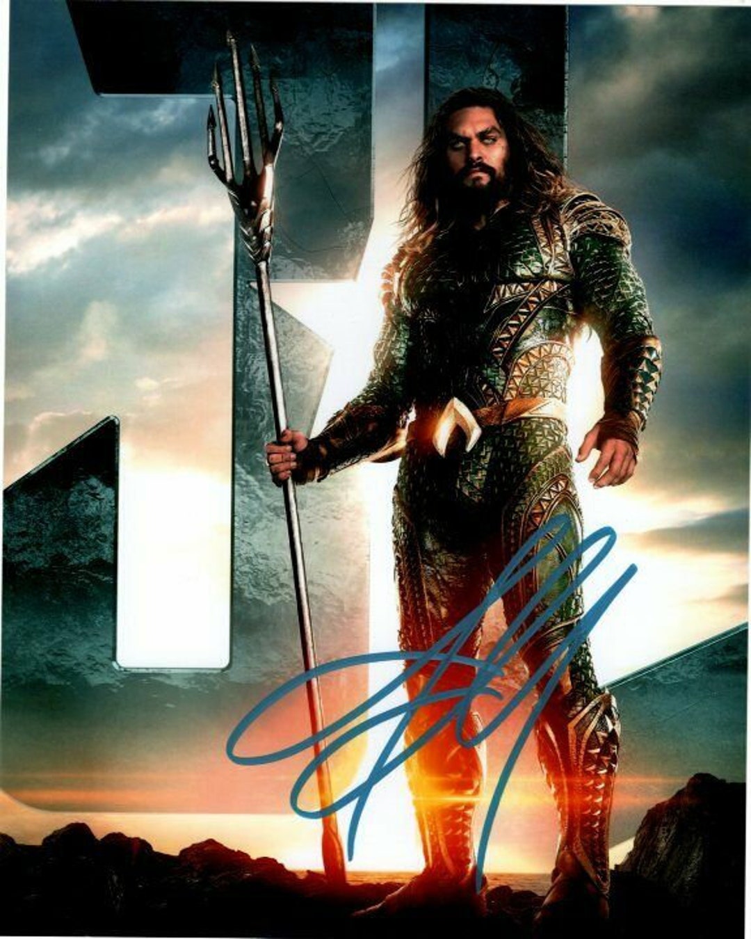 Jason Momoa Signed Autographed 8x10 Aquaman Arthur Photo - Etsy