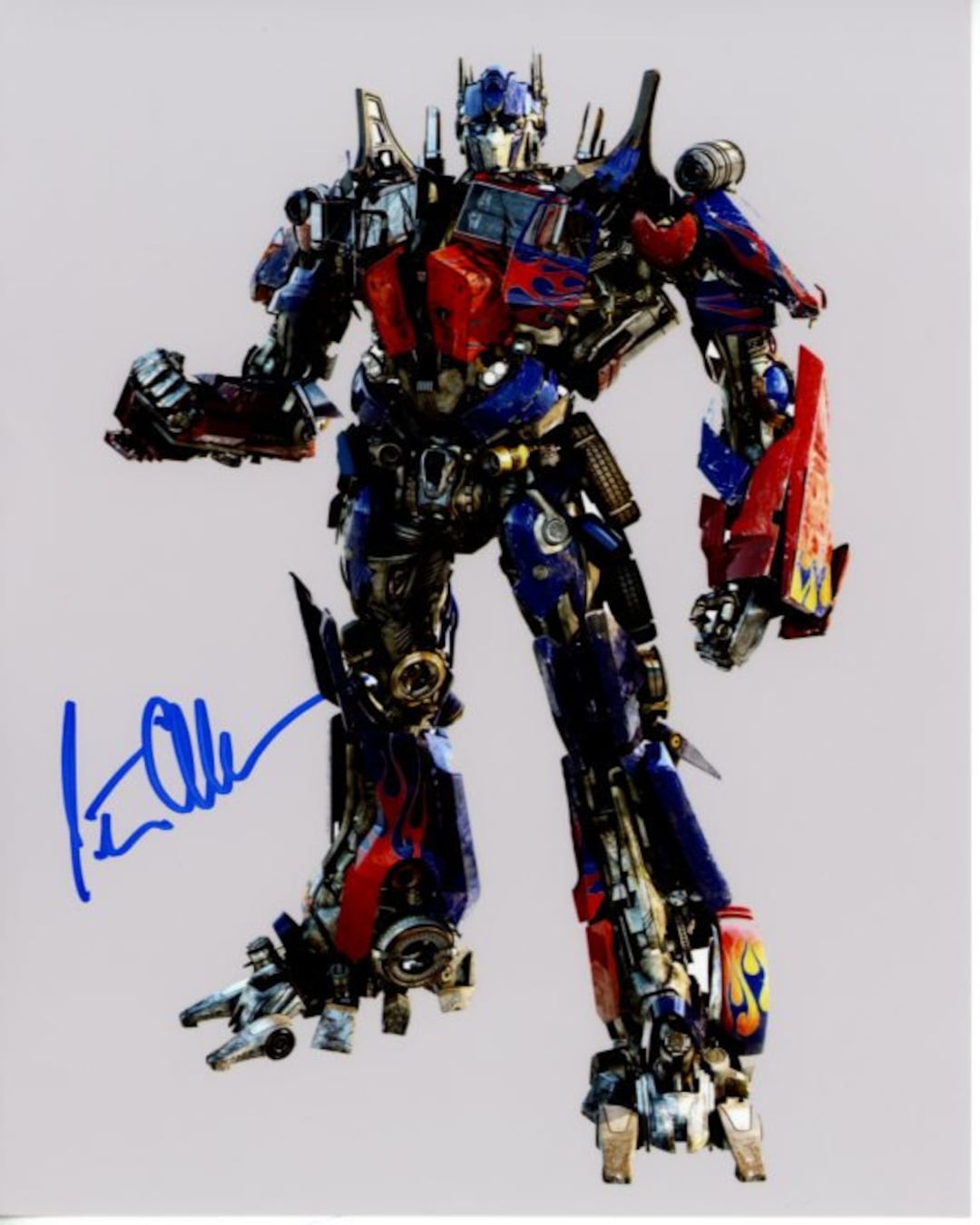 Peter Cullen Signed Autographed 8x10 Optimus Prime Photo GREAT CONTENT ...