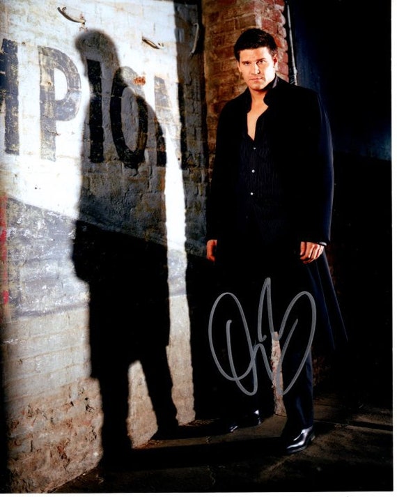 David Boreanaz Signed Autographed 8x10 Angel Photo - Etsy