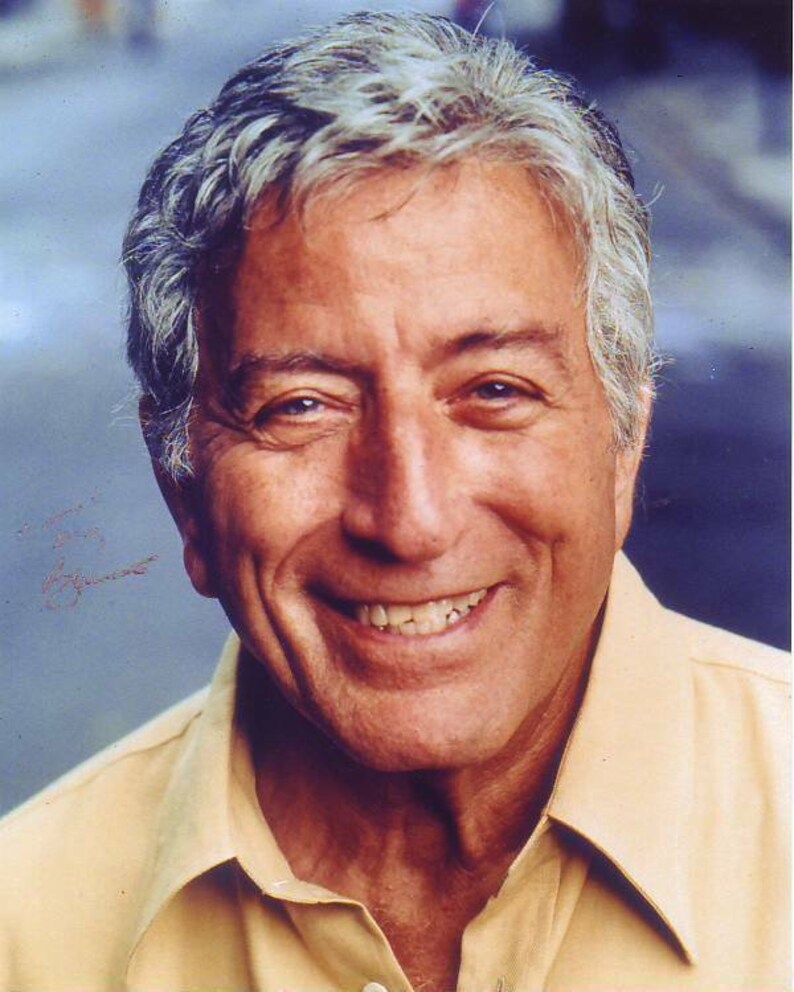 Tony Bennett Signed Autographed Photo - Etsy