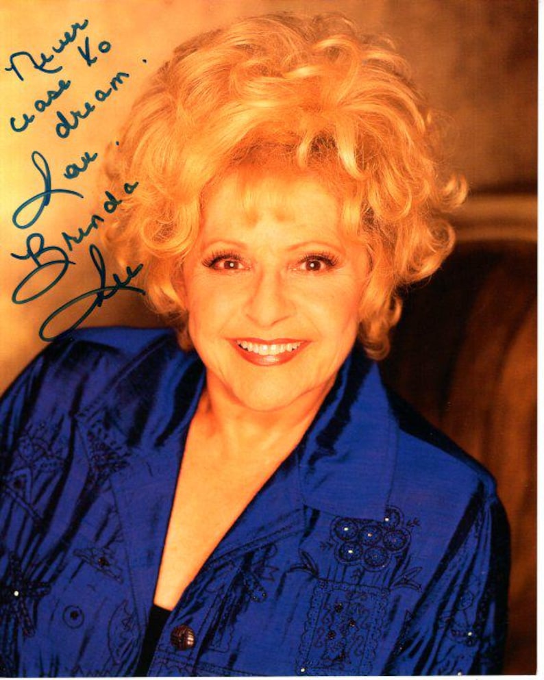 Brenda Lee Signed Autographed 8x10 Photo - Etsy