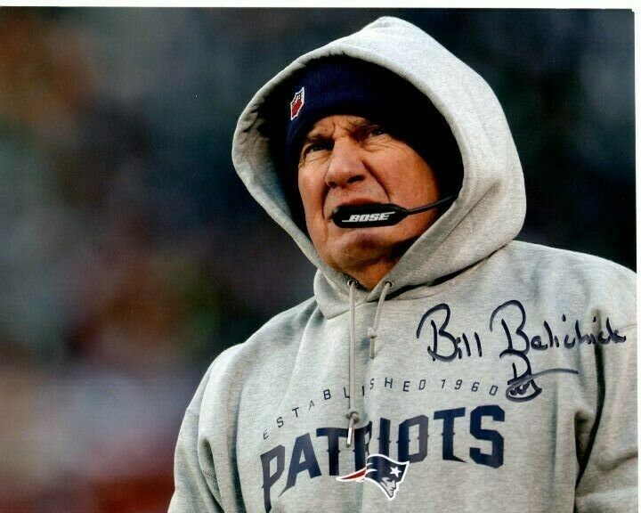 Bill Belichick Signed Autographed 8x10 Nfl New England Patriots Photo ...
