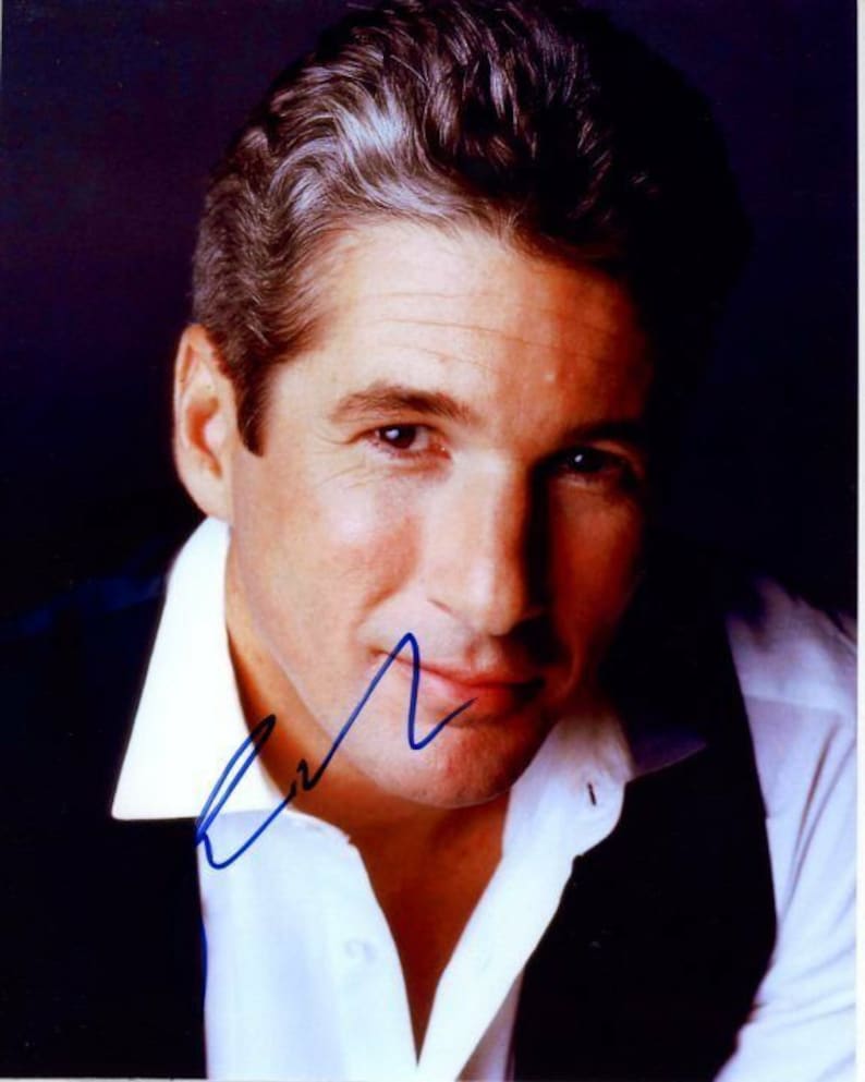 Richard Gere Signed Autographed Pretty Woman Edward Lewis Photo - Etsy