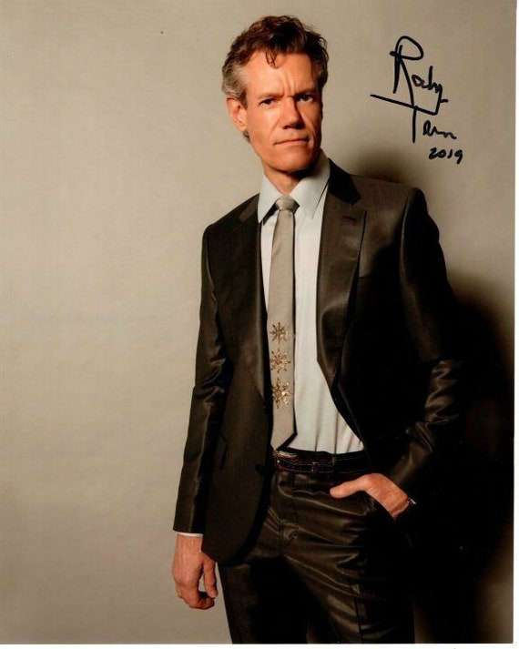 Randy Travis Signed Autographed Photo - Etsy