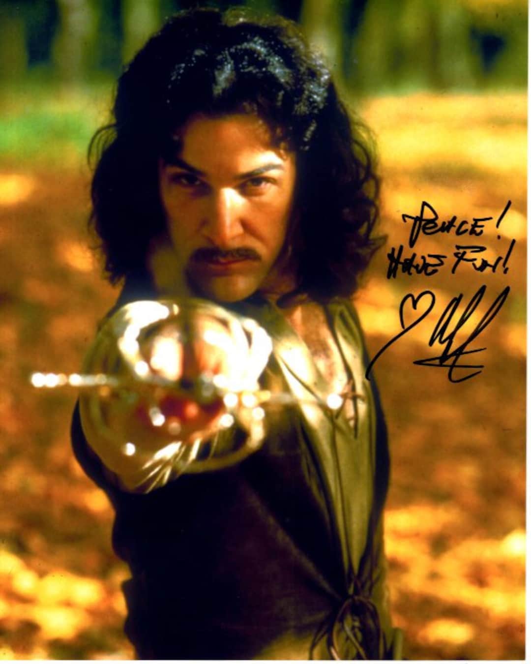 Mandy Patinkin Signed Autographed 8x10 the Princess Bride Inigo Montoya ...