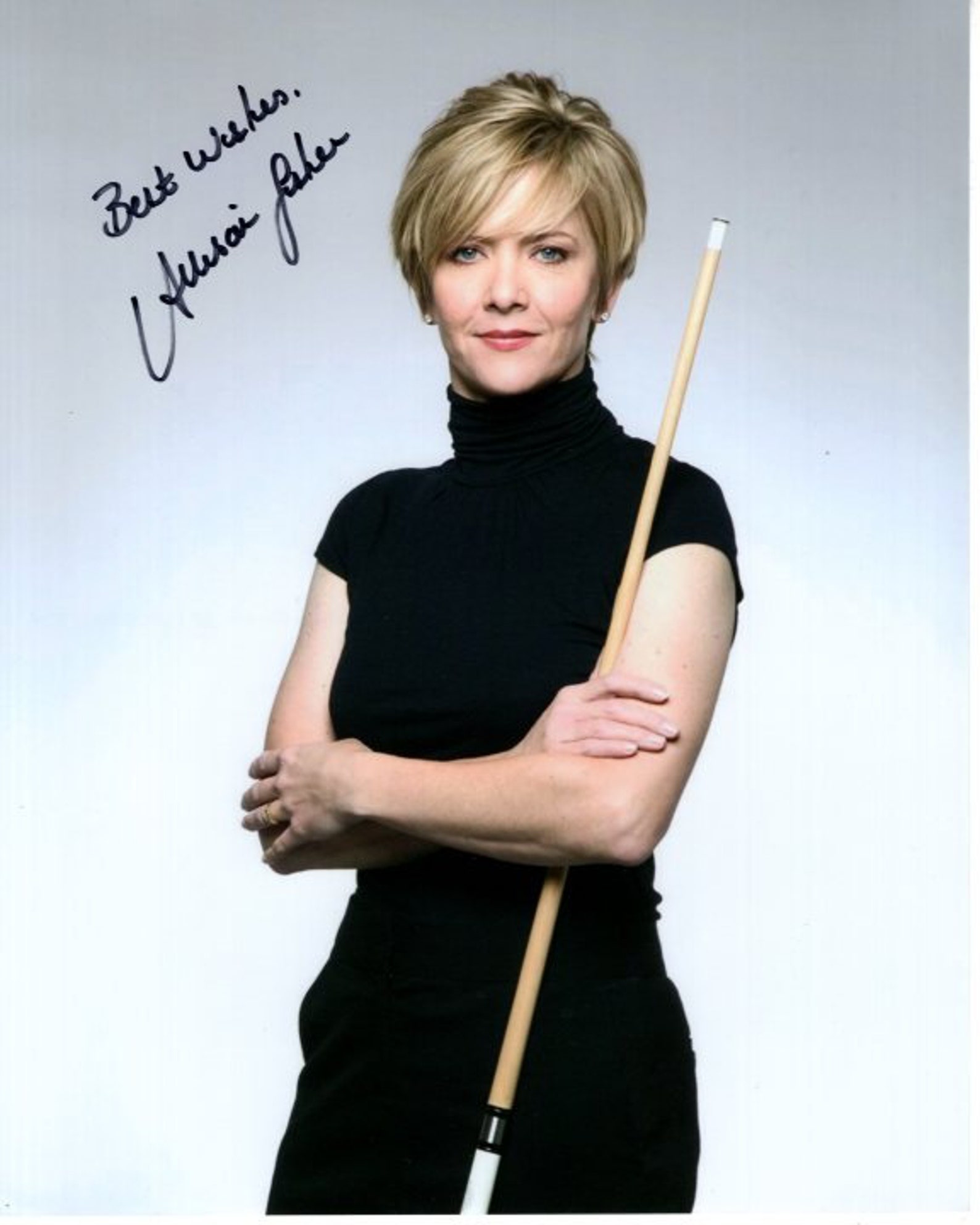 Allison Fisher Signed Autographed 8x10 Pool / Billiards Photo - Etsy
