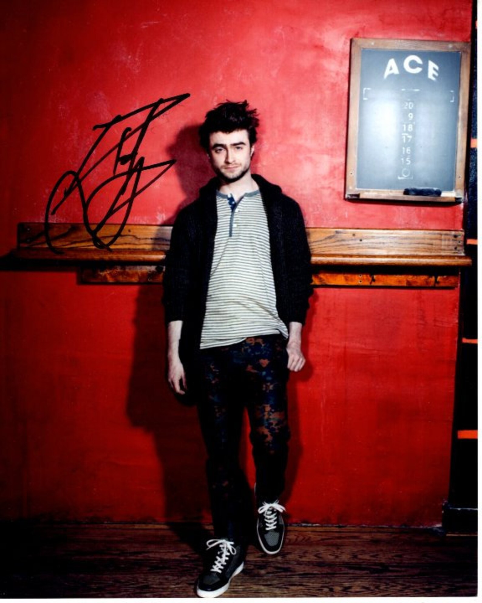 Daniel Radcliffe Signed Autographed 8x10 Photo - Etsy
