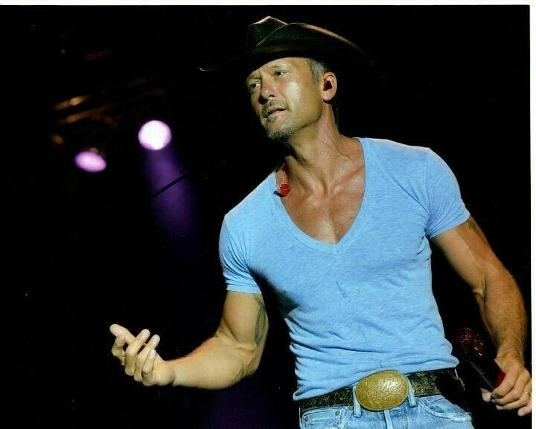 Tim Mcgraw Signed Autographed 8x10 Photo - Etsy