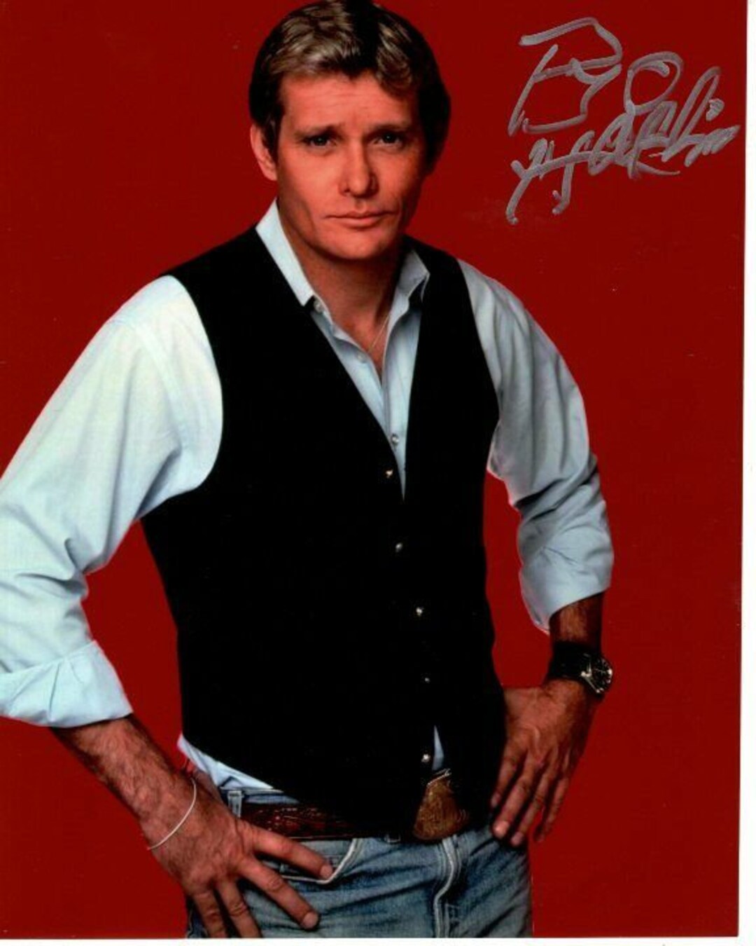 Bo Hopkins Signed Autographed 8x10 Dynasty Matthew Blaisdel Photo - Etsy