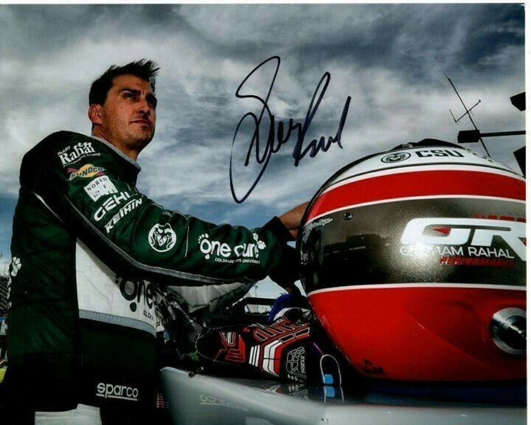 Graham Rahal Signed Autographed 8x10 Indy Race Car Driver Photo - Etsy