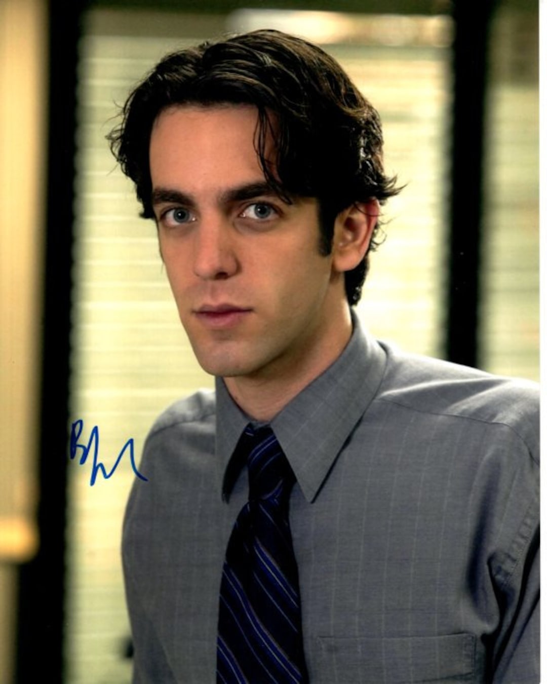 B.J. Novak Signed Autographed 8X10 the Office Ryan Howard Photo - Etsy