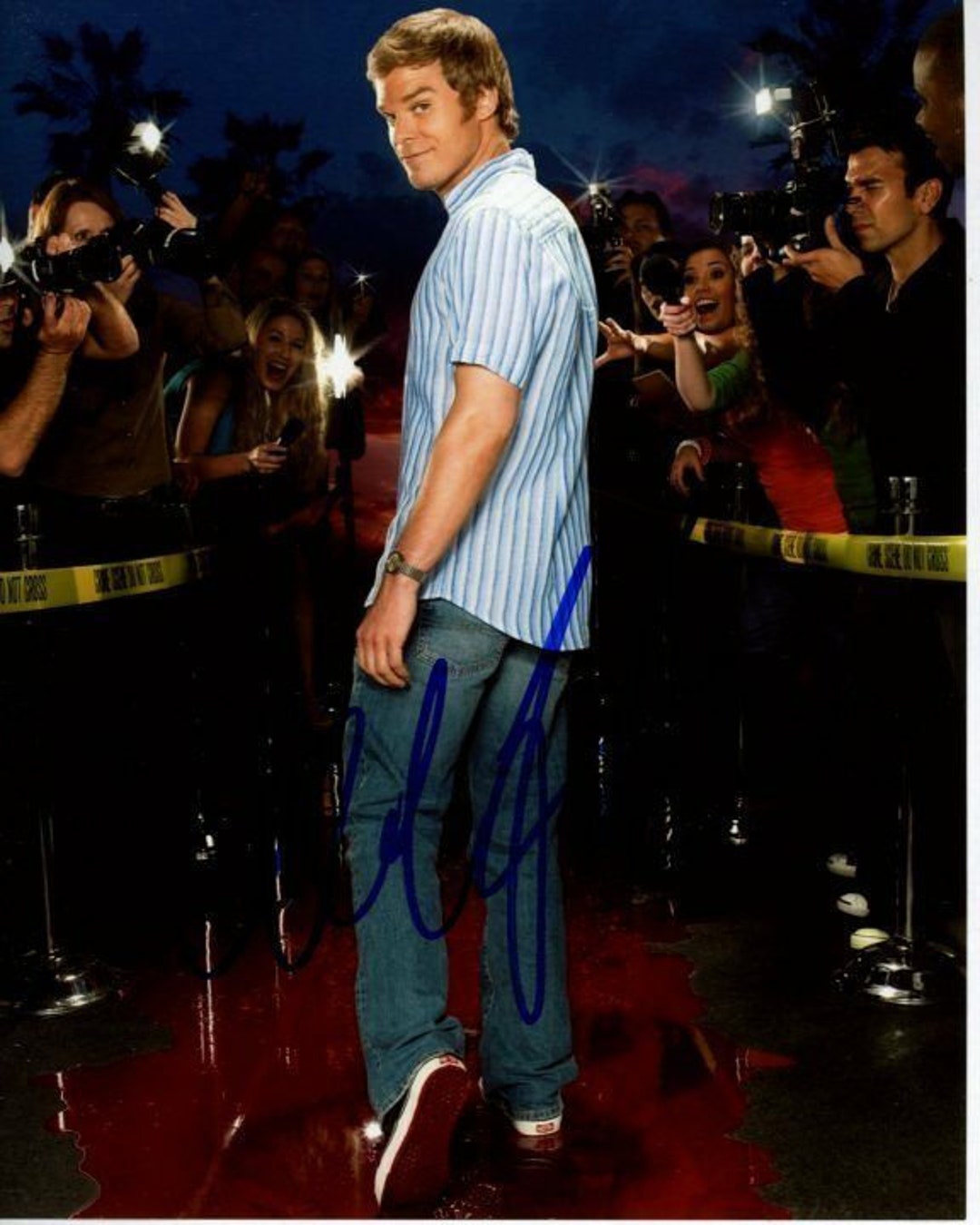Michael C. Hall Signed Autographed 8x10 Dexter Morgan Photo - Etsy