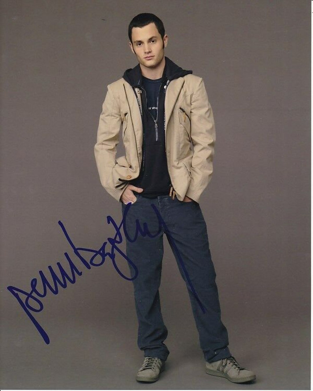 Penn Badgley Signed Autographed Photo - Etsy