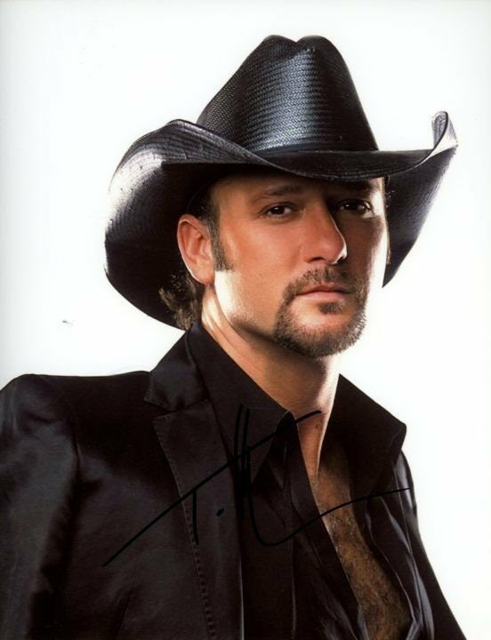 Tim Mcgraw Signed Autographed 8x10 Photo - Etsy