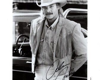 Signed Alan Jackson - Etsy
