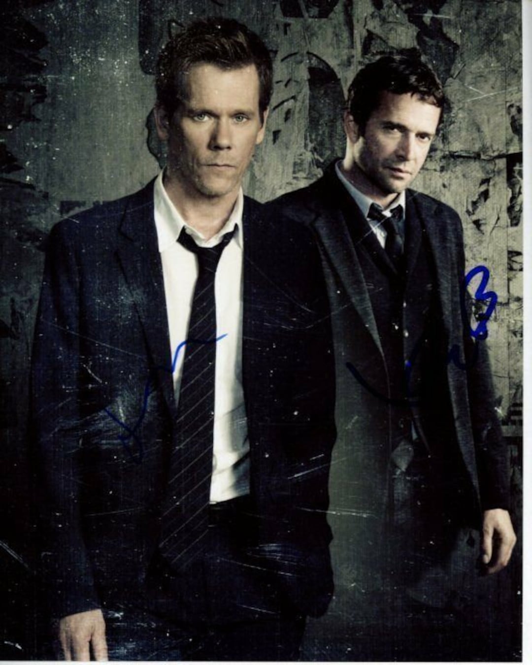 Kevin Bacon & James Purefoy Signed Autographed 8x10 the Following Photo ...