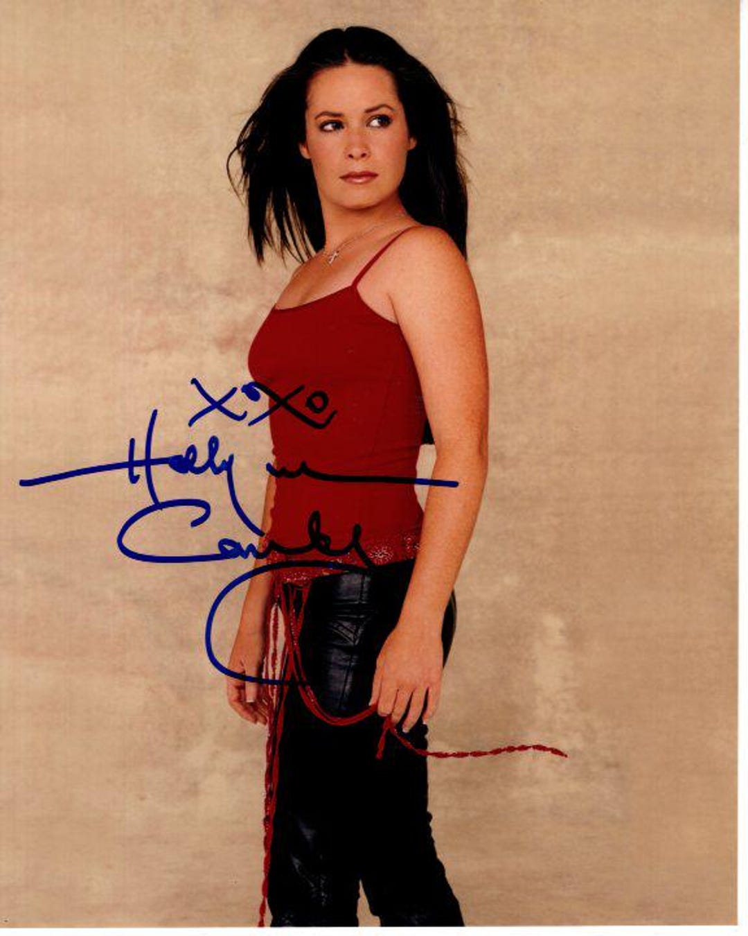 Holly Marie Combs Signed Autographed 8x10 Charmed Piper Halliwell Photo ...