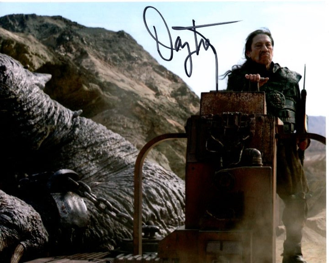 Danny Trejo Signed Autographed 8x10 the Book of Boba Fett Rancor Keeper ...