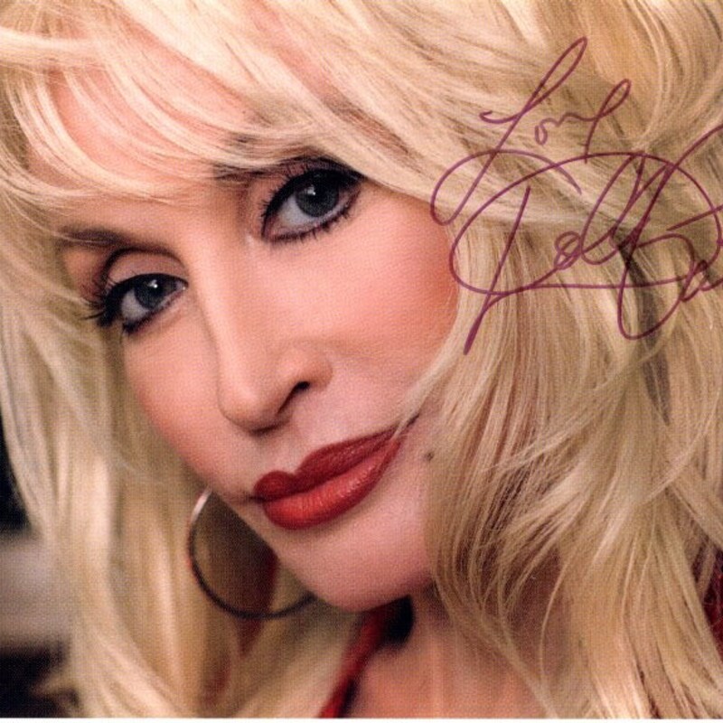 Dolly Parton Autograph - Etsy