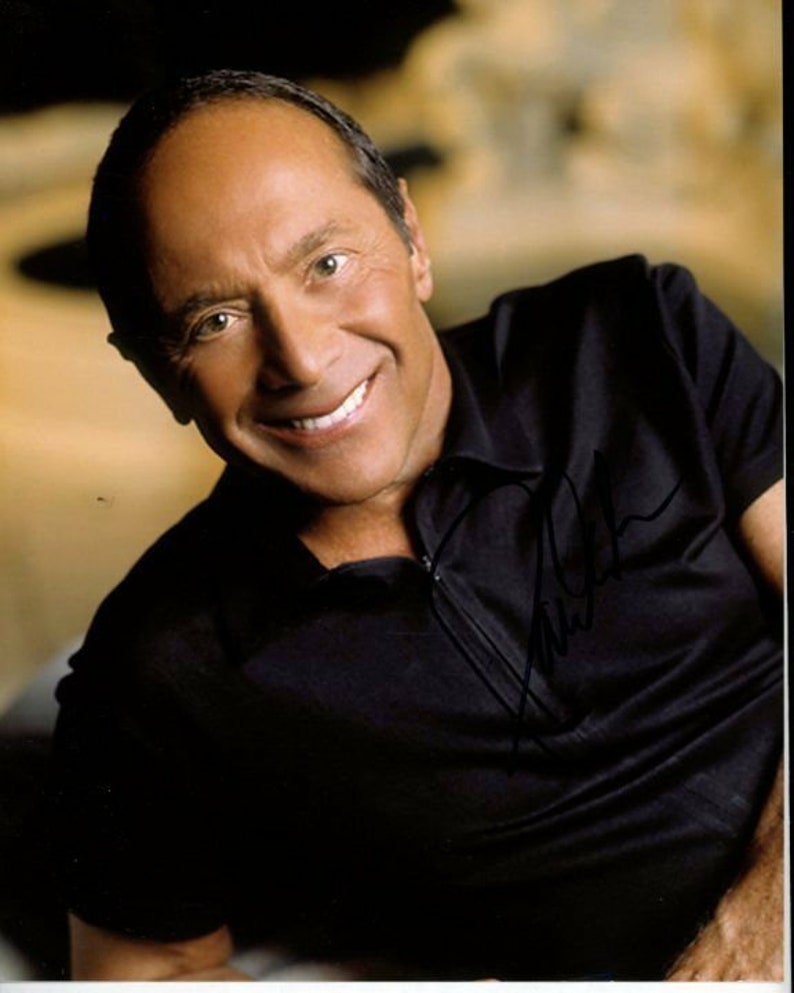 Paul Anka Signed Autographed Photo - Etsy