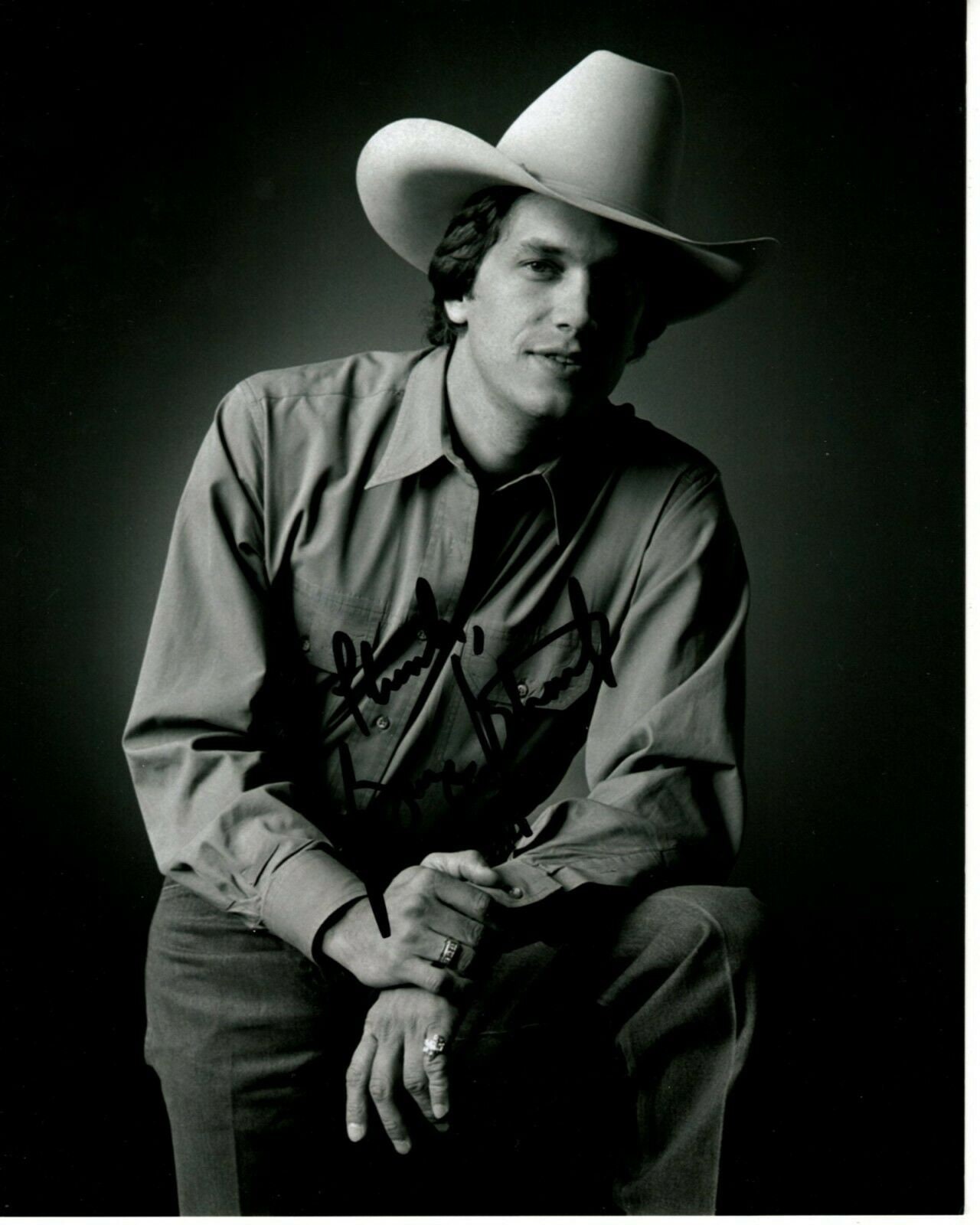 George Strait Signed Autographed 8x10 Photo - Etsy