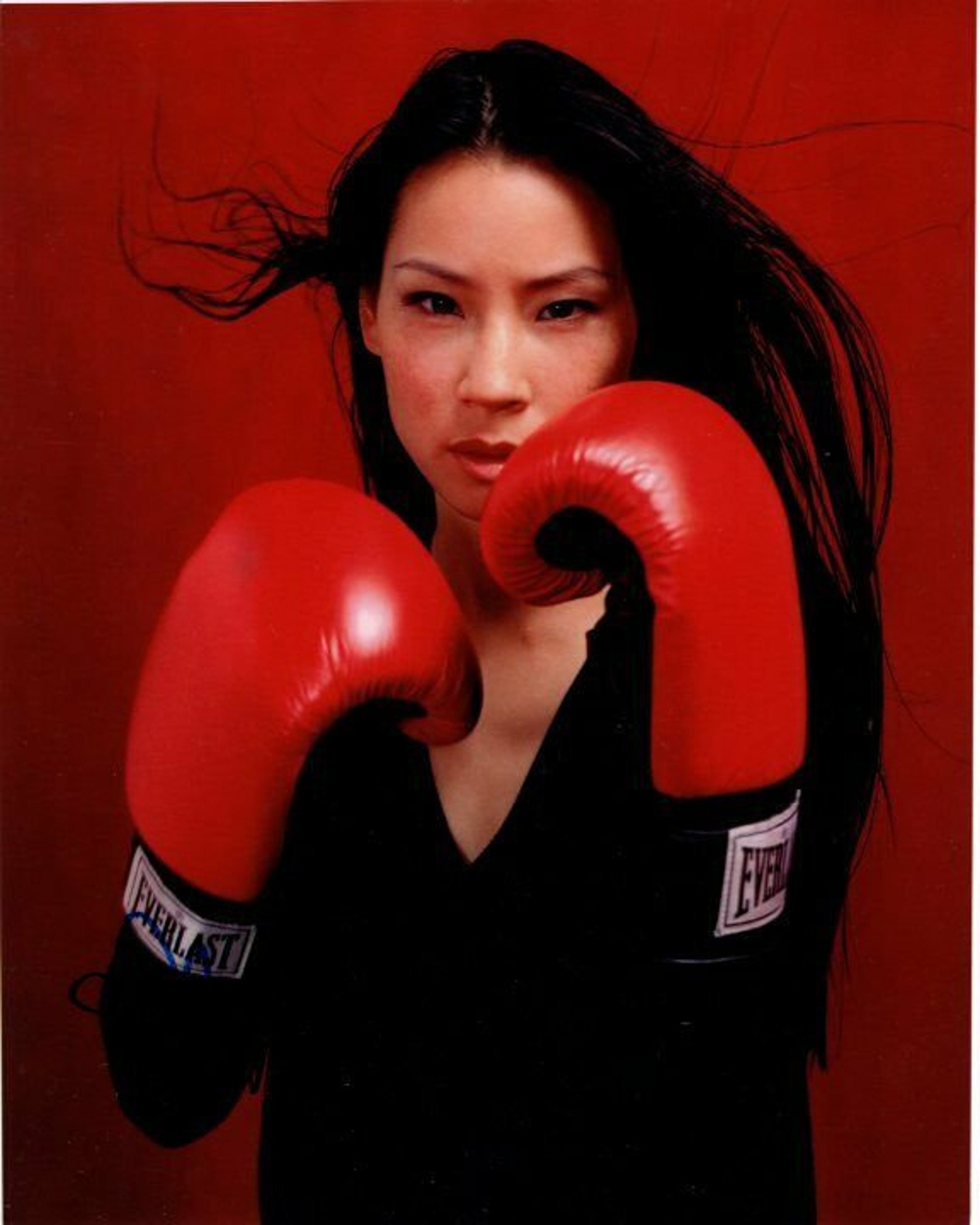 Lucy Liu Signed Autographed Boxing Photo - Etsy