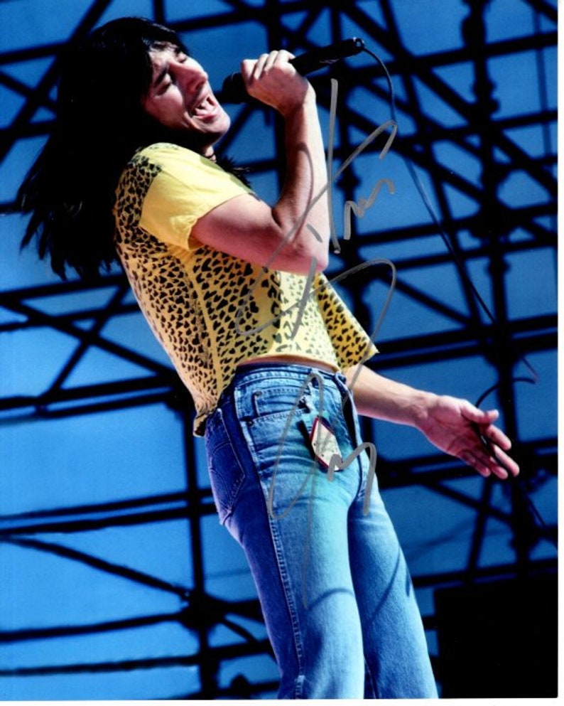 Steve Perry Signed Autographed 8x10 Journey Photo - Etsy