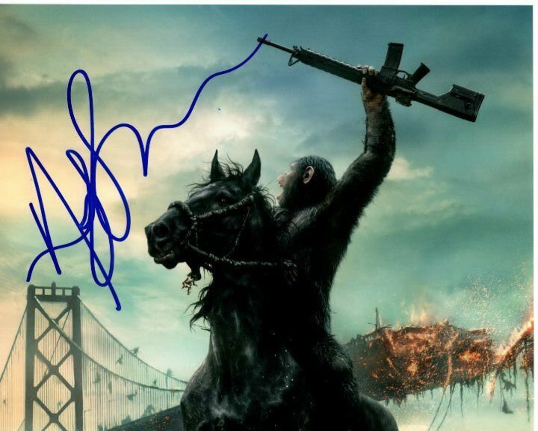 Andy Serkis Signed Autographed 8x10 Dawn of the Planet of the Apes ...