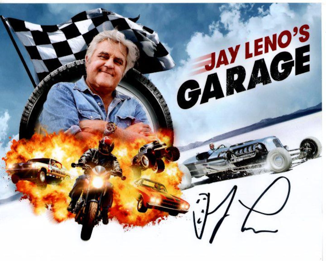 Jay Leno Signed Autographed 8x10 Jay Leno's Garage Photo - Etsy