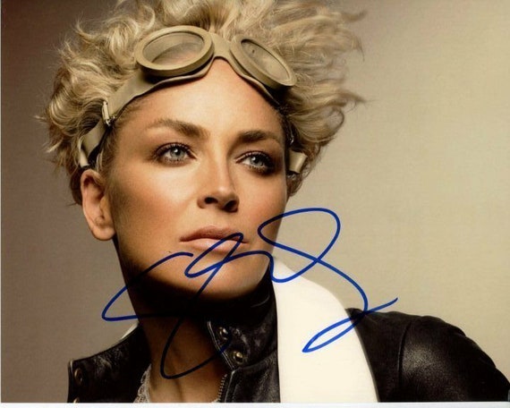 Sharon Stone Signed Autographed Photo | Etsy