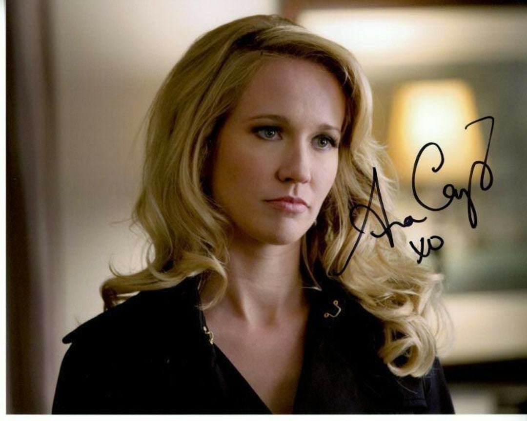Anna Camp Signed Autographed 8x10 True Blood Sarah Newlin Photo - Etsy