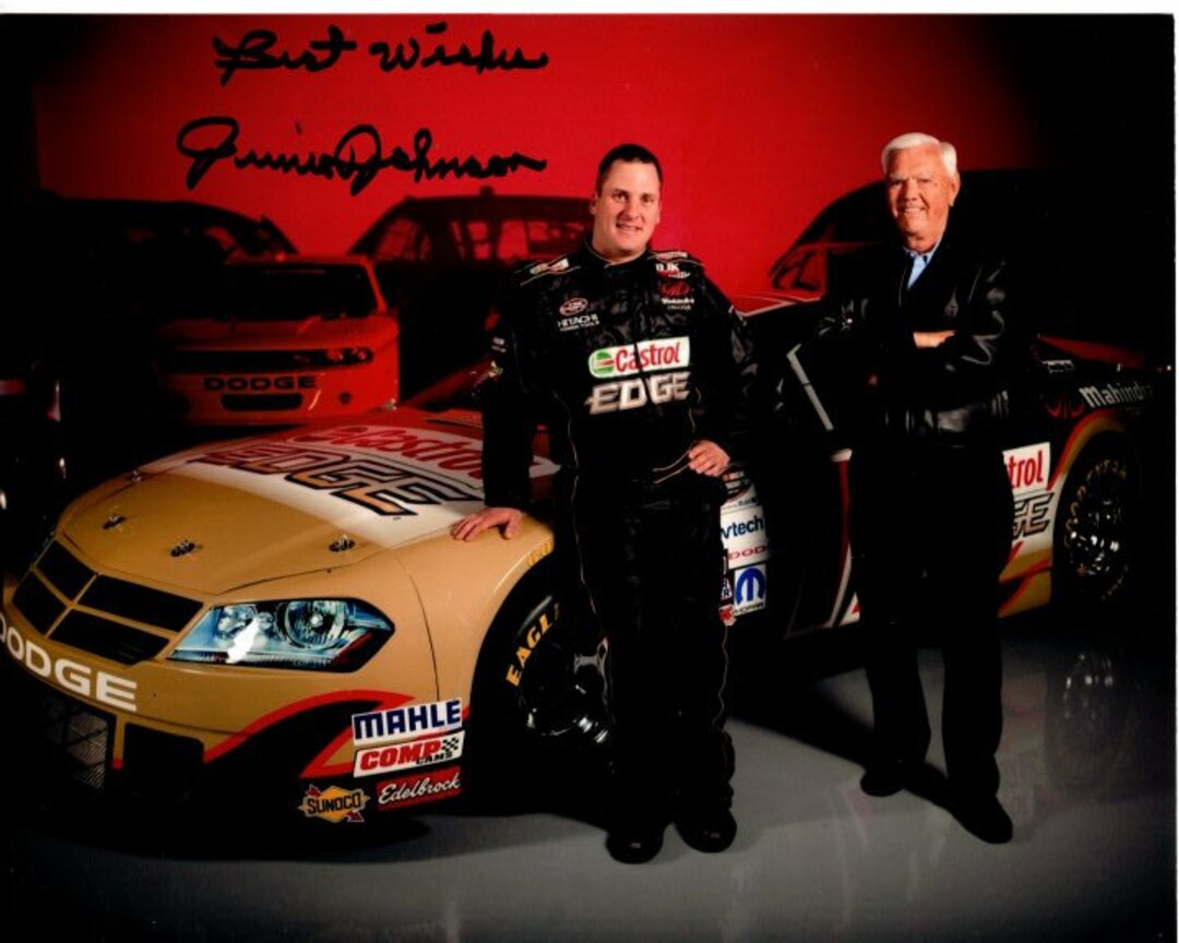 Junior Johnson Signed Autographed 8x10 NASCAR Photo - Etsy