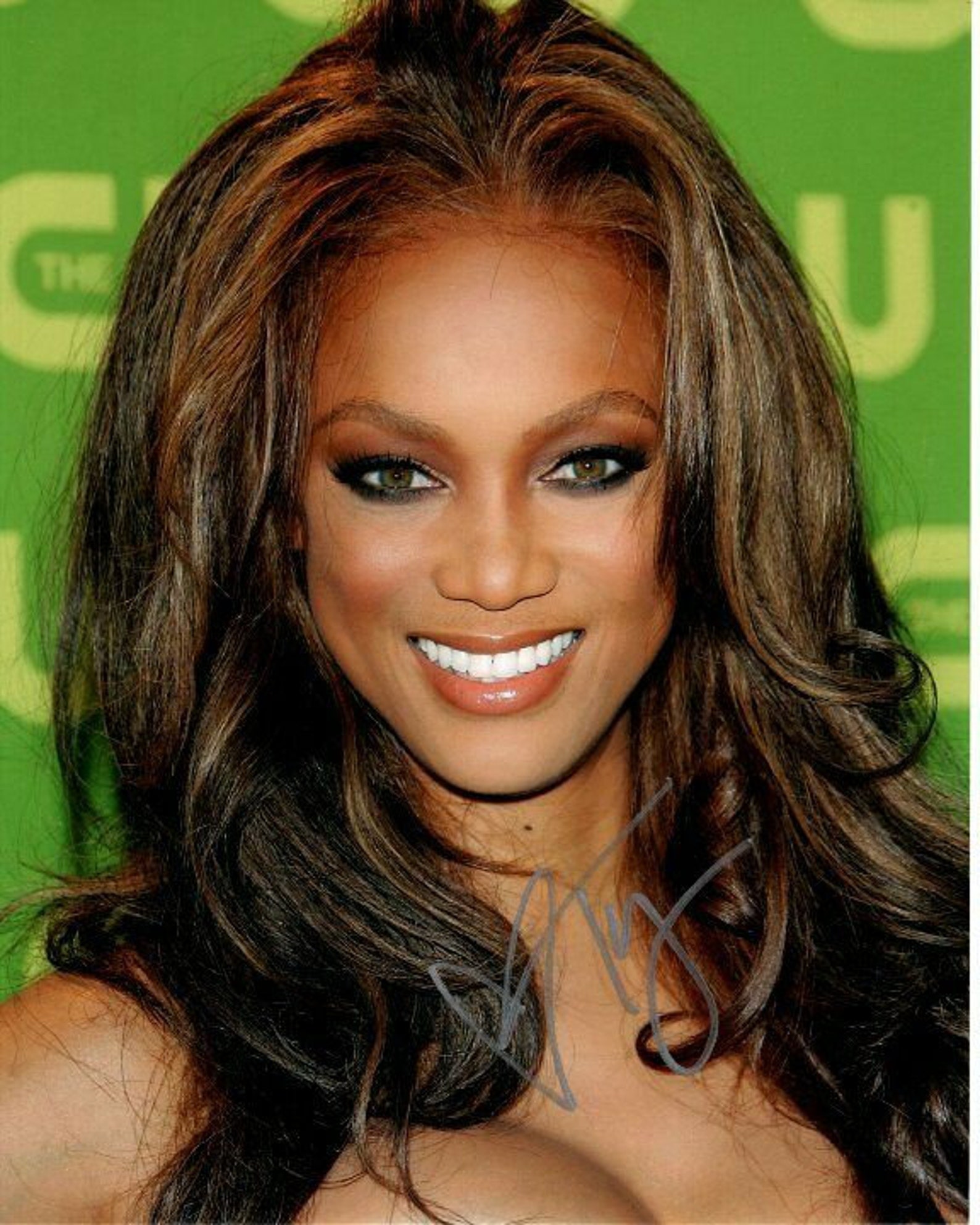 Tyra Banks Signed Autographed Photo - Etsy