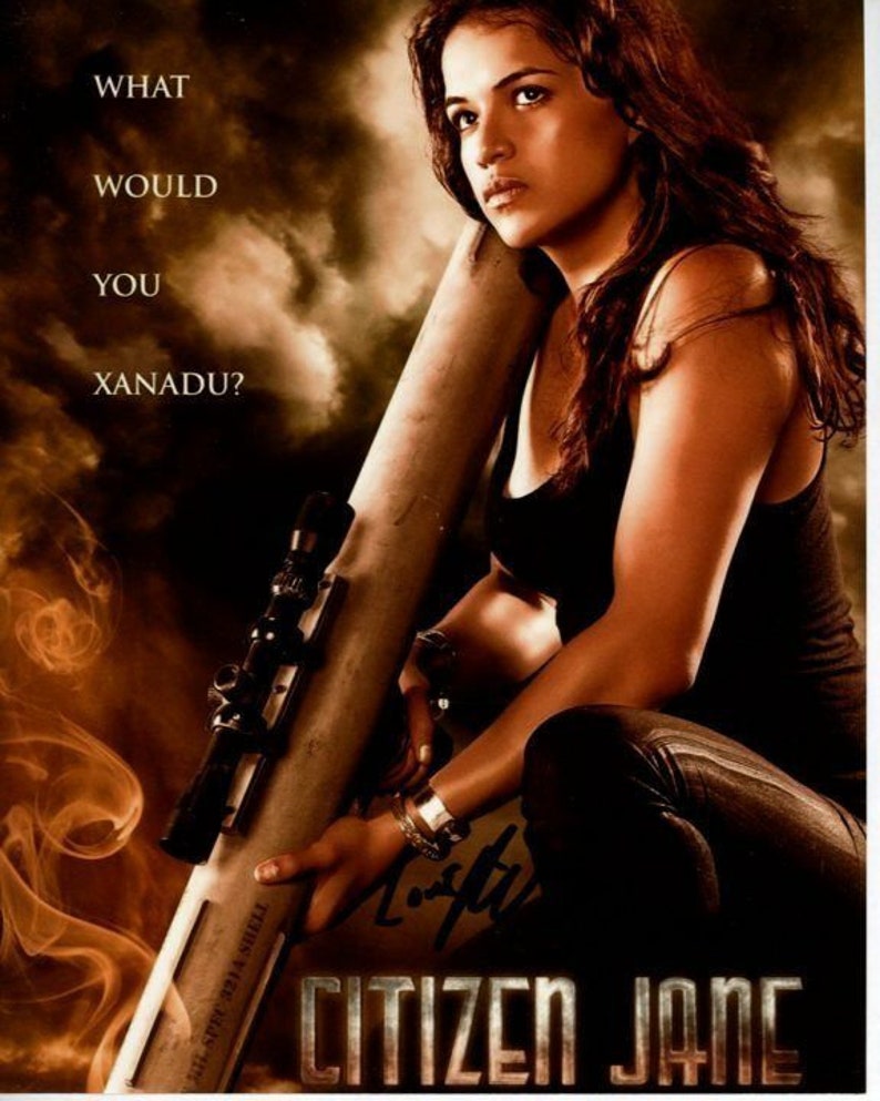 Michelle Rodriguez Signed Autographed 8x10 Citizen Jane Charlotte ...