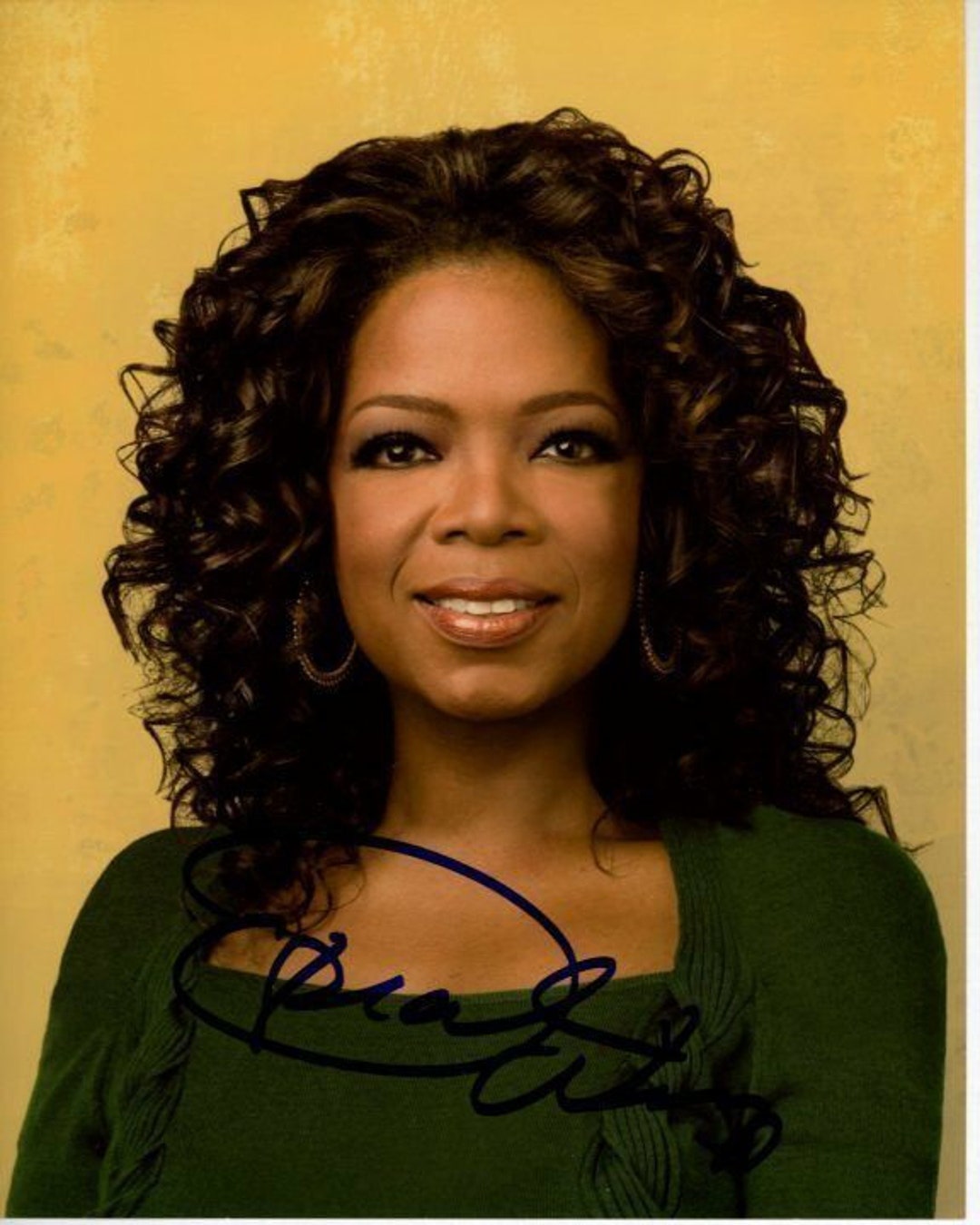 Oprah Winfrey Signed Autographed Photo - Etsy