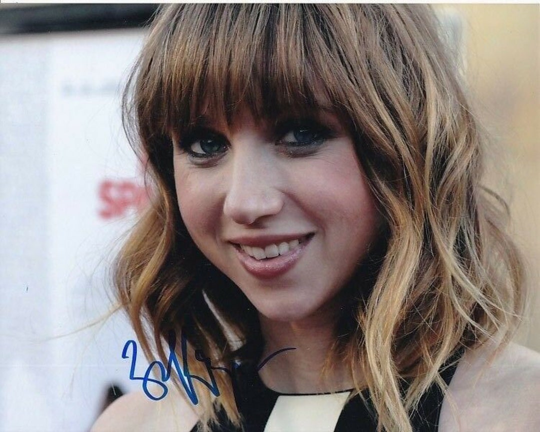 Zoe Kazan Signed Autographed Photo Granddaughter of Elia - Etsy