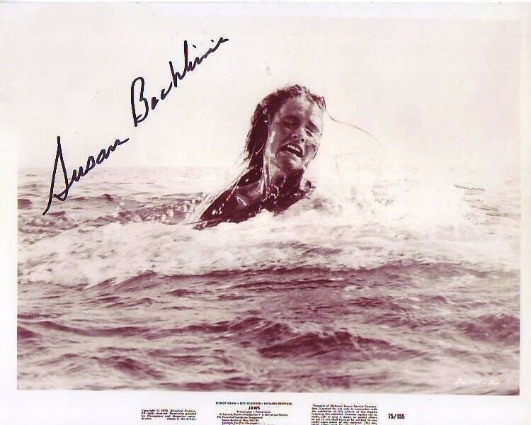 Susan Backlinie Signed Autographed 8x10 Jaws Chrissie Photo - Etsy