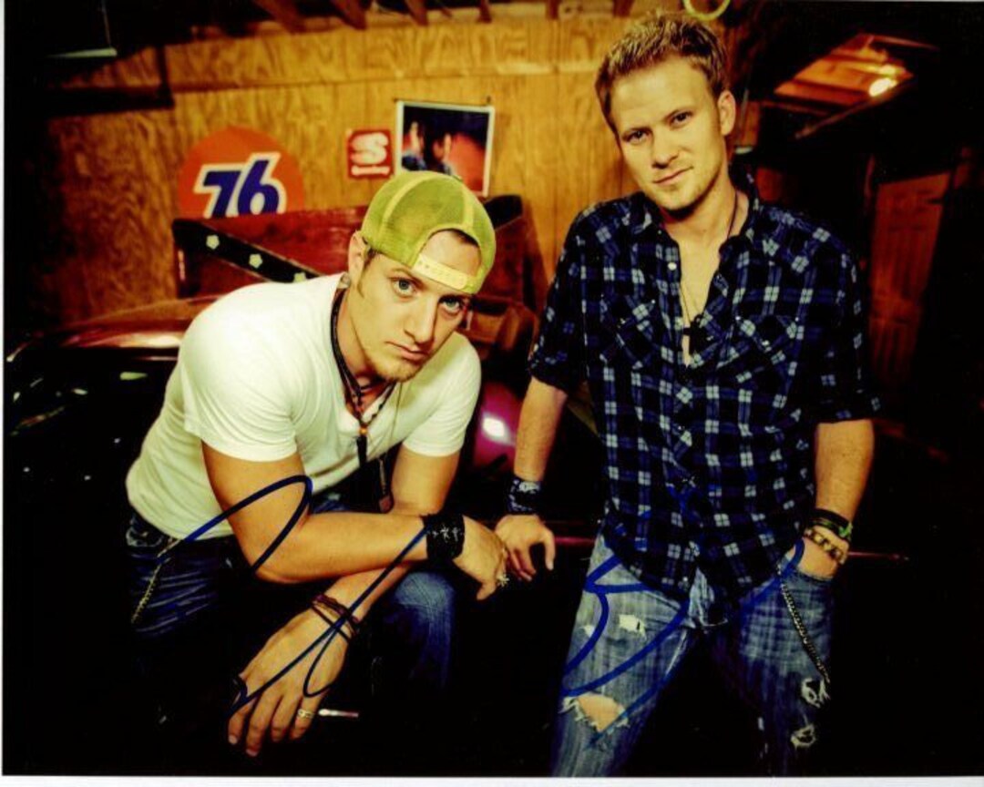 Florida Georgia Line Signed Autographed Photo ( Tyler Hubbard and Brian ...
