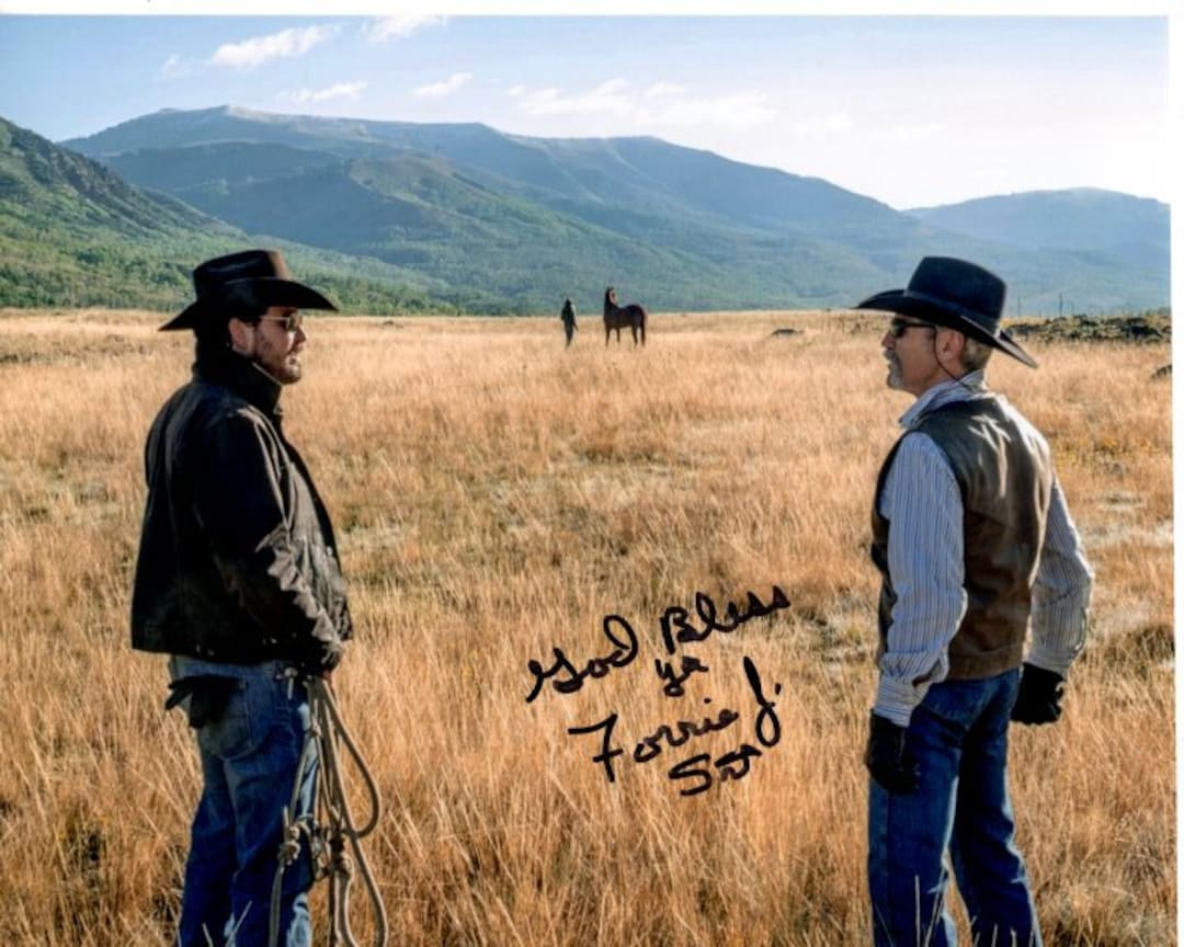 Forrie J. Smith Signed Autographed 8X10 Yellowstone Lloyd Pierce W ...