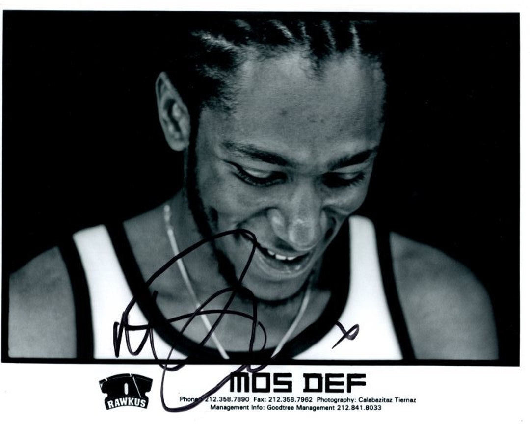 Mos Def Signed Autographed 8x10 Photo - Etsy