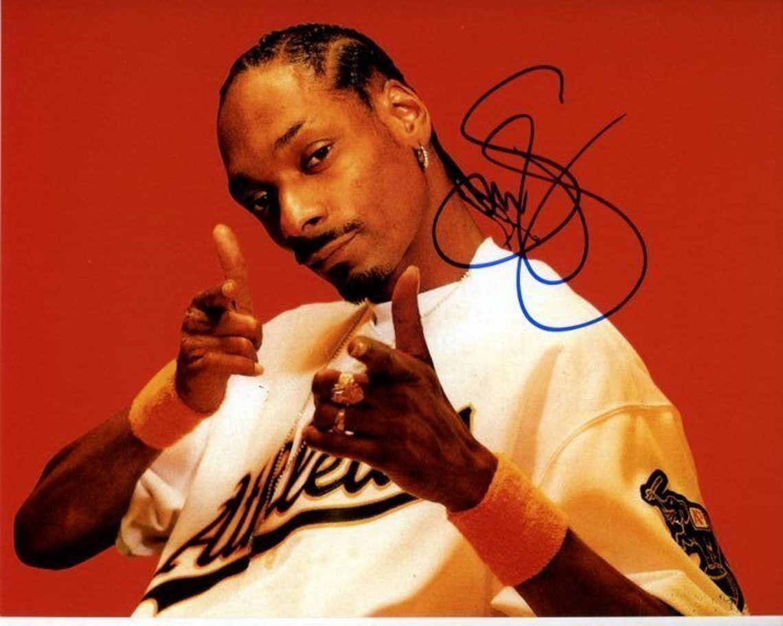 Snoop Dogg Signed Autographed Photo - Etsy