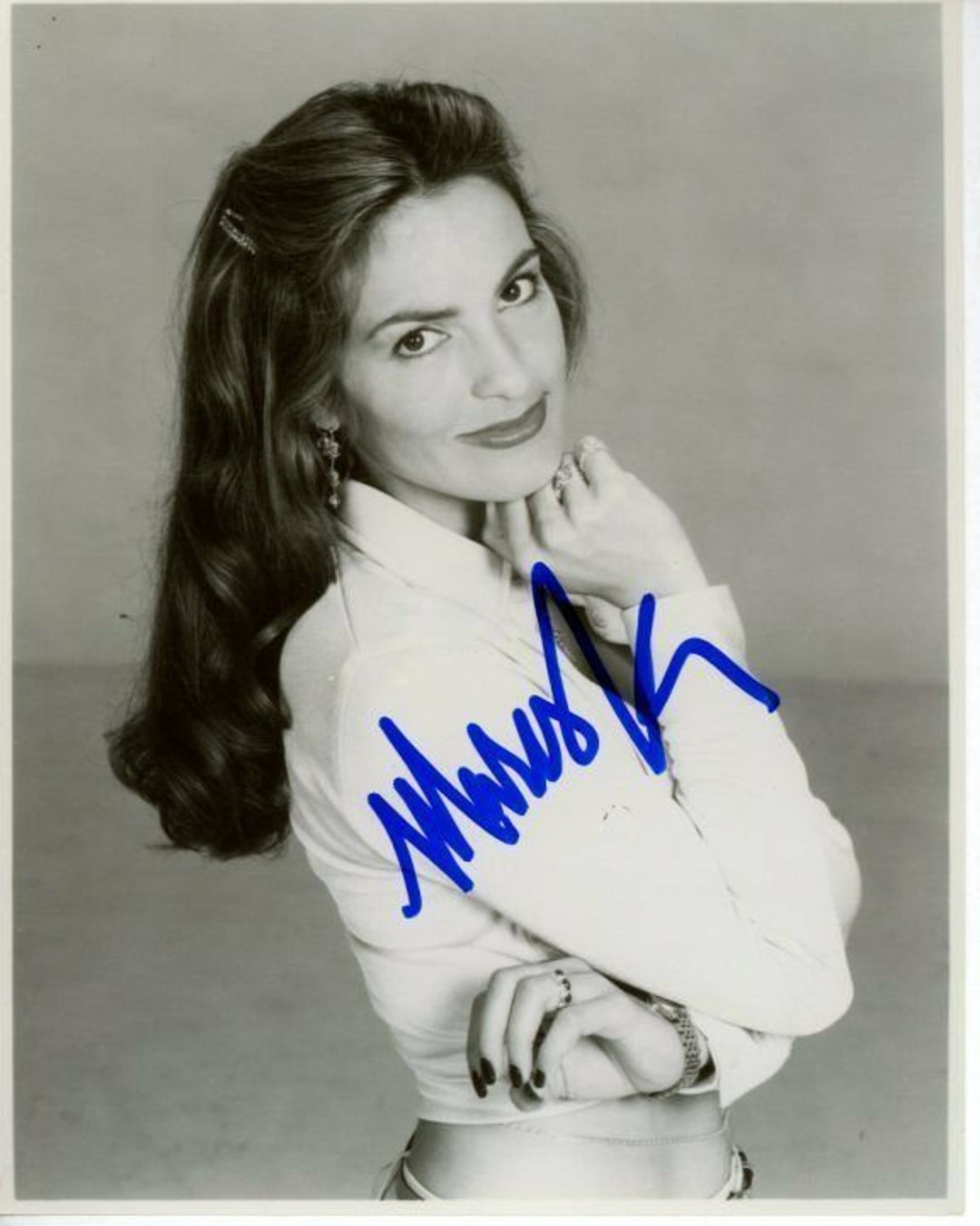 Mariska Hargitay Signed Autographed Photo Etsy