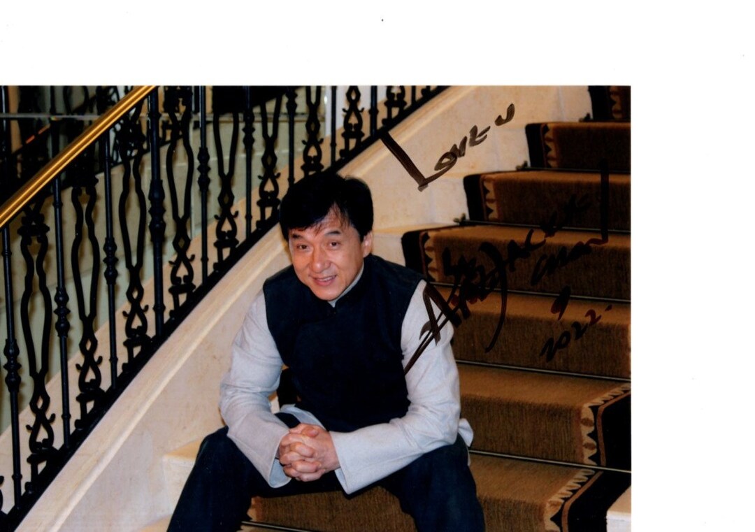 Jackie Chan Signed Autographed 5x7 Photo - Etsy