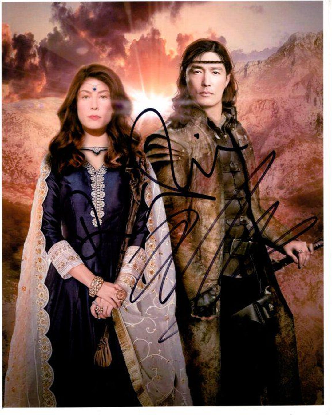 Rosamund Pike and Daniel Henney Signed Autographed 8x10 the Wheel of ...