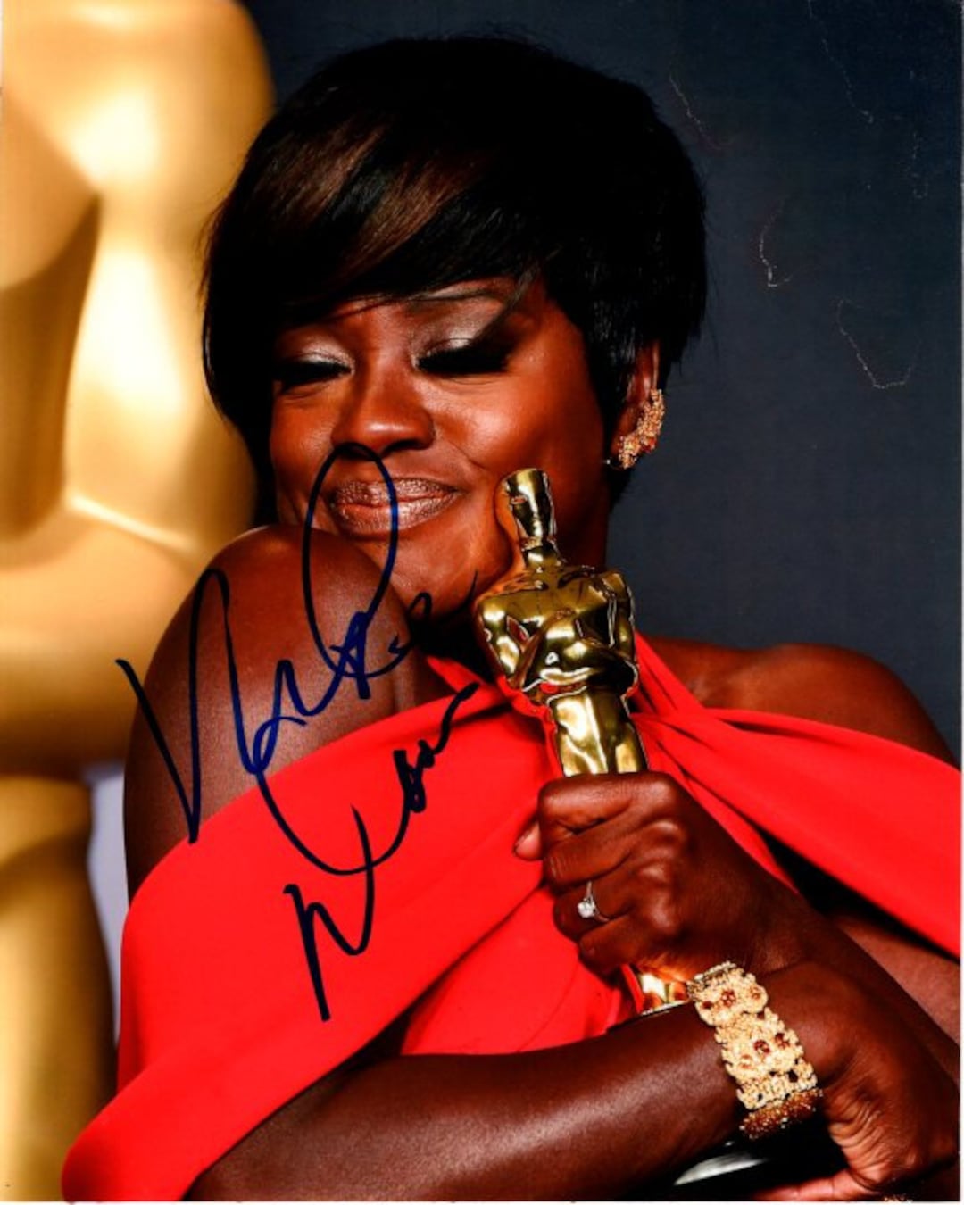 Viola Davis Signed Autographed 8x10 the Help Oscar Academy Award Photo ...