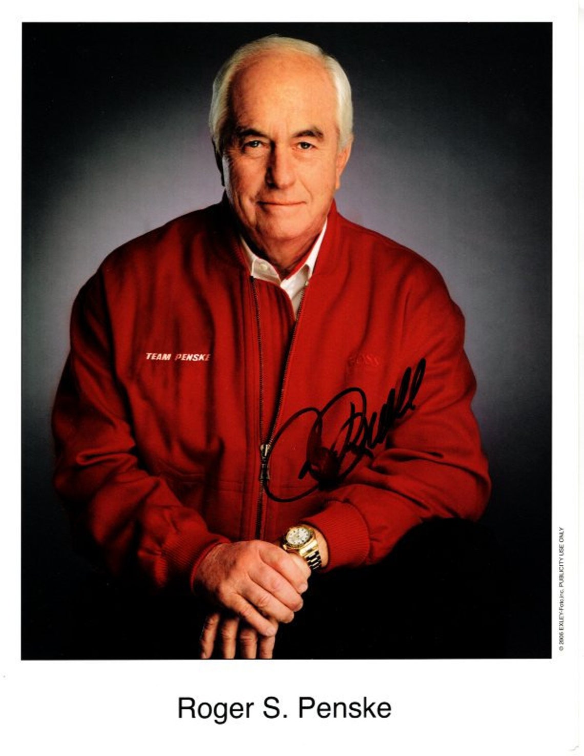 Roger Penske Signed Autographed 8.5x11 Photo - Etsy