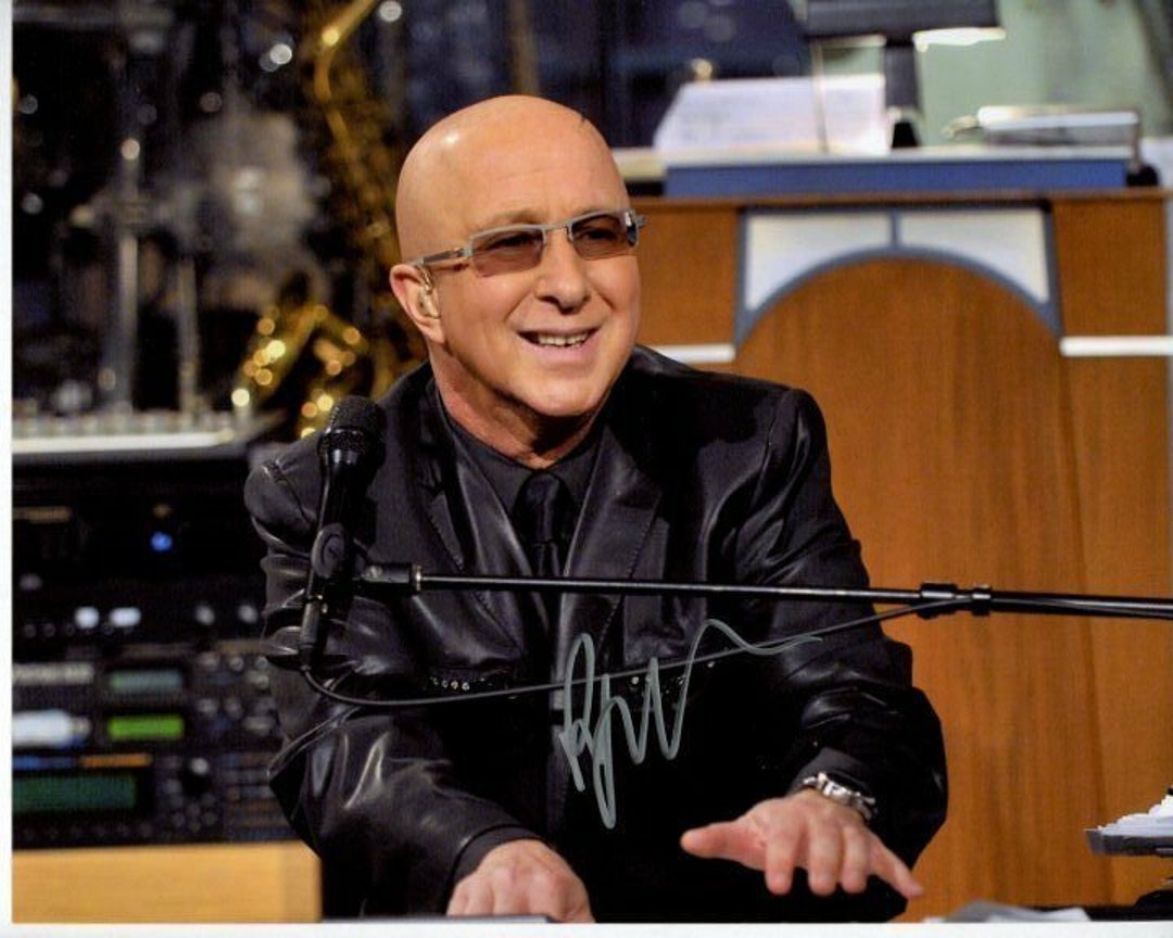 Paul Shaffer Signed Autographed 8x10 Late Show With David Letterman ...