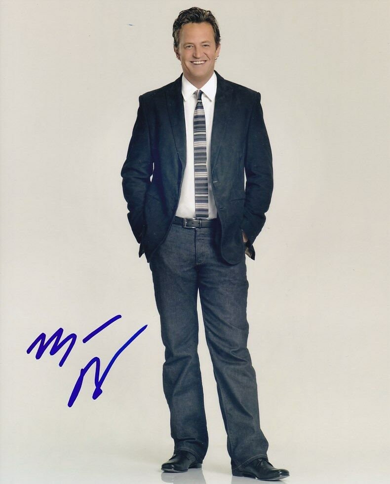 Matthew Perry Signed Autographed 8x10 Go on Ryan King Photo - Etsy