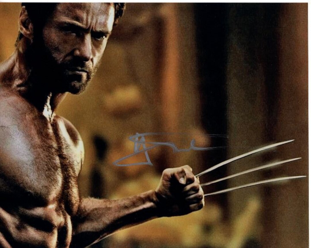 Hugh Jackman Signed Autographed 8x10 Wolverine Photo - Etsy